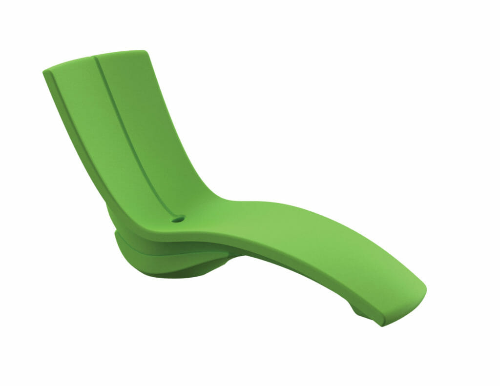 Tropitone Curve Chaise w/Riser